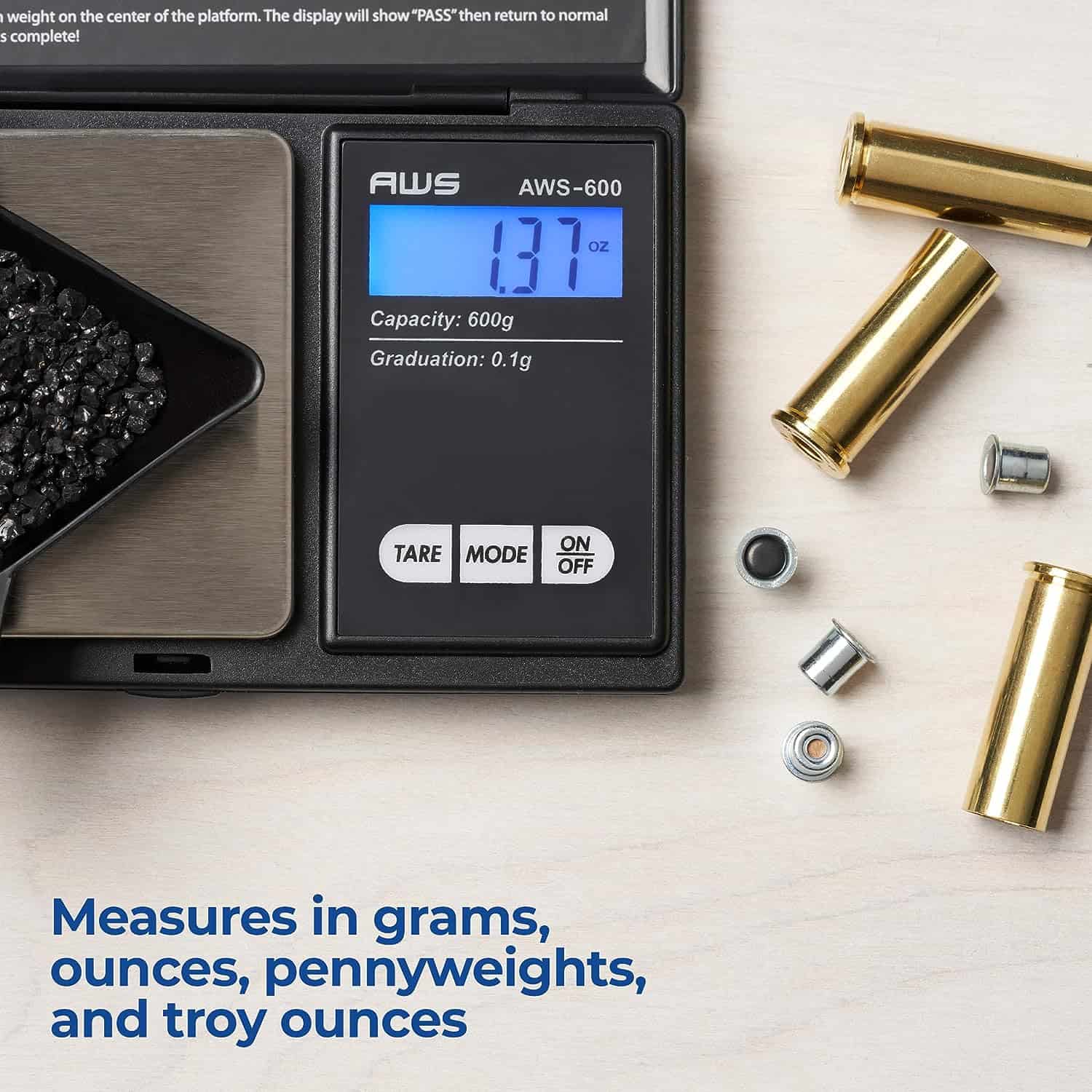 American Weigh Scales AWS-600 Digital Pocket Scale 600g x 0.1g